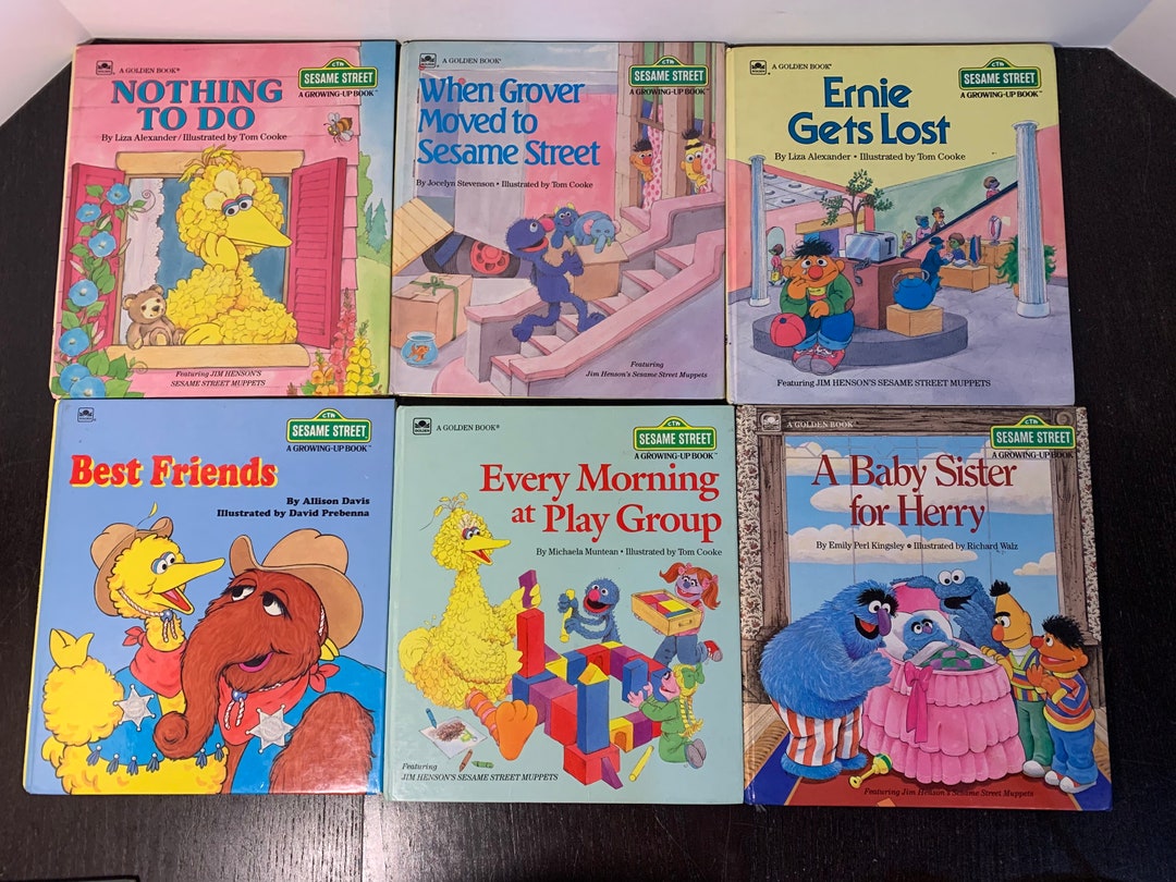 Sesame Street - A Growing up Book Set - Featuring Jim Henson's Muppets ...