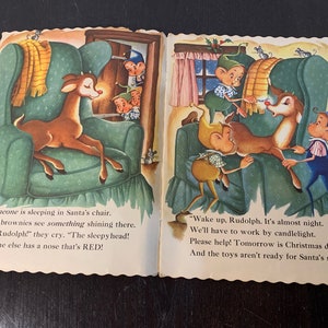 Rudolph the Red Nosed Reindeer Picture Book by Robert May, Copyright ...