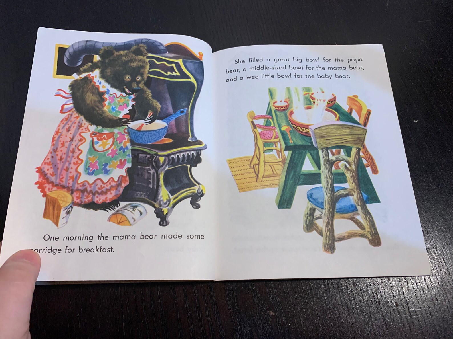 The Three Bears Illustrated by Feodor Rojankovsky Copyright - Etsy