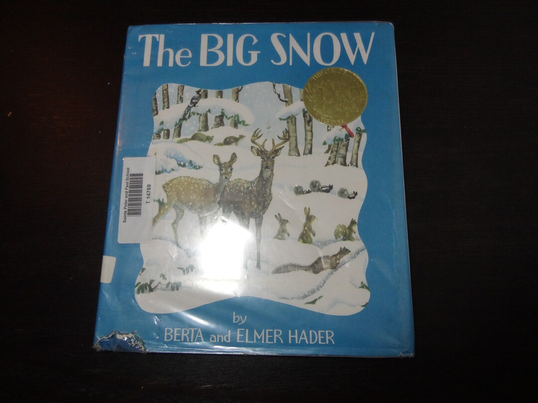 The Big Snow por Berta & Elmer Hader, Original Copyright 1948 ...