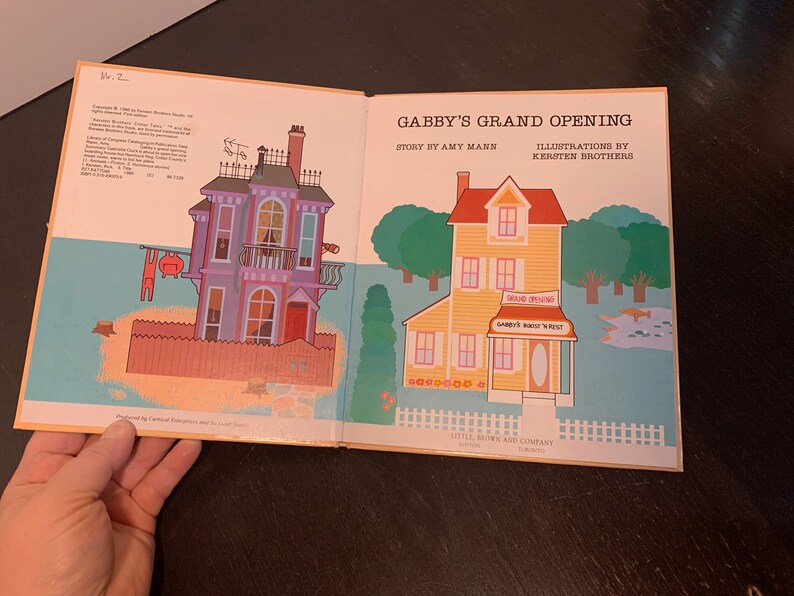 Critter Tales Gabbys Grand Opening by Amy Mann - Etsy