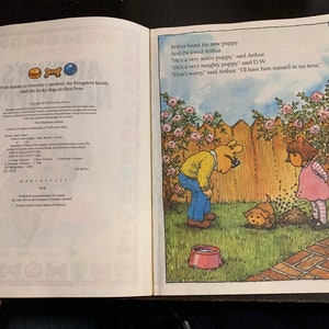 Arthur’s New Puppy, by Marc Brown - an Arthur Adventure - Copyright ...