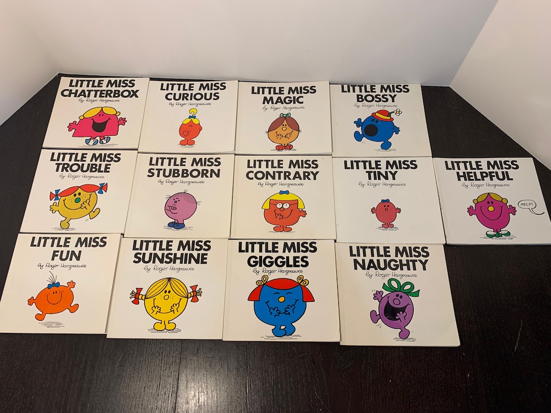 Little Miss Paperback Books by Roger Hargreaves 1990’s to 2002 - Choose ...