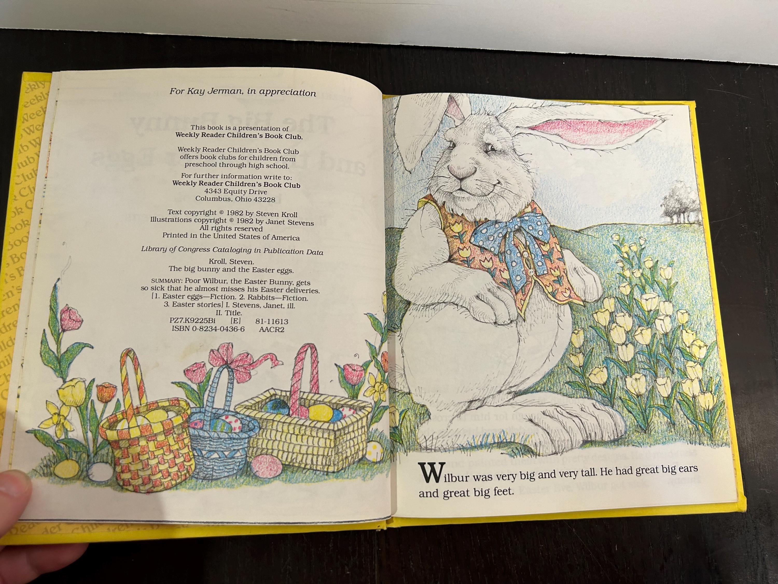 The Big Bunny and the Easter Eggs by Steven Kroll, Illustrated by Janet ...