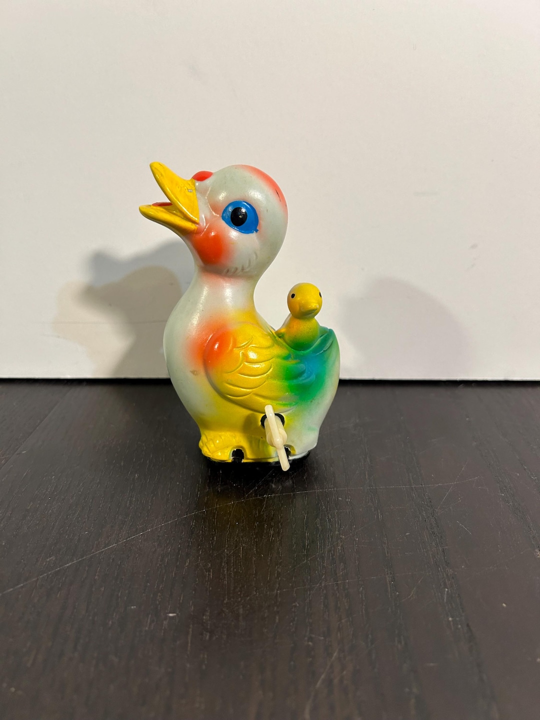 Vintage Kitsch Celluloid Wind up Duck Toy, SAITO, Japan, Waddling ...