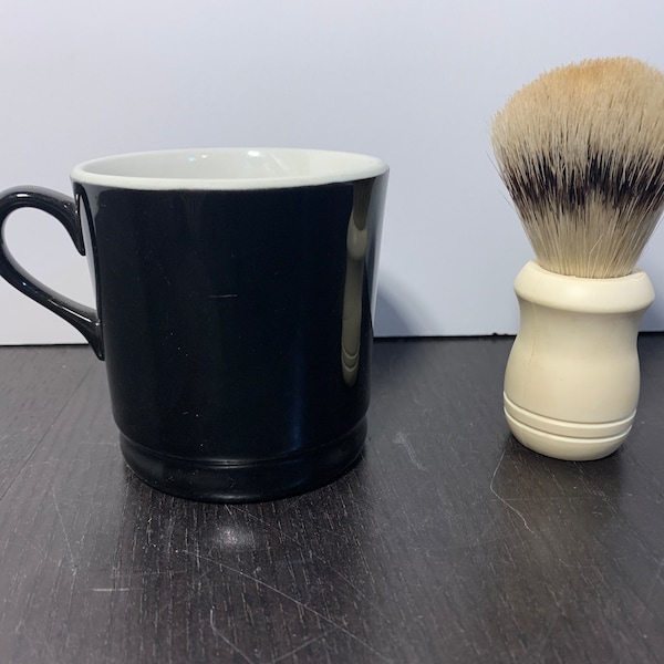 Ceramic Shaving Mug - Etsy