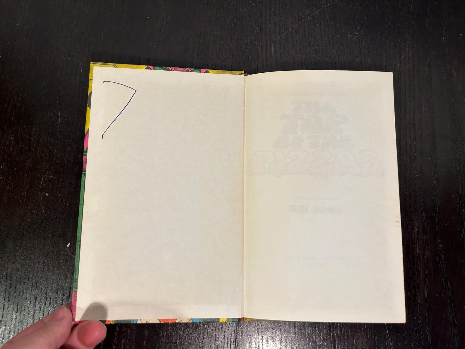 The Top of the Pizzas by Bill Basso, Copyright 1977 - Weekly Reader ...