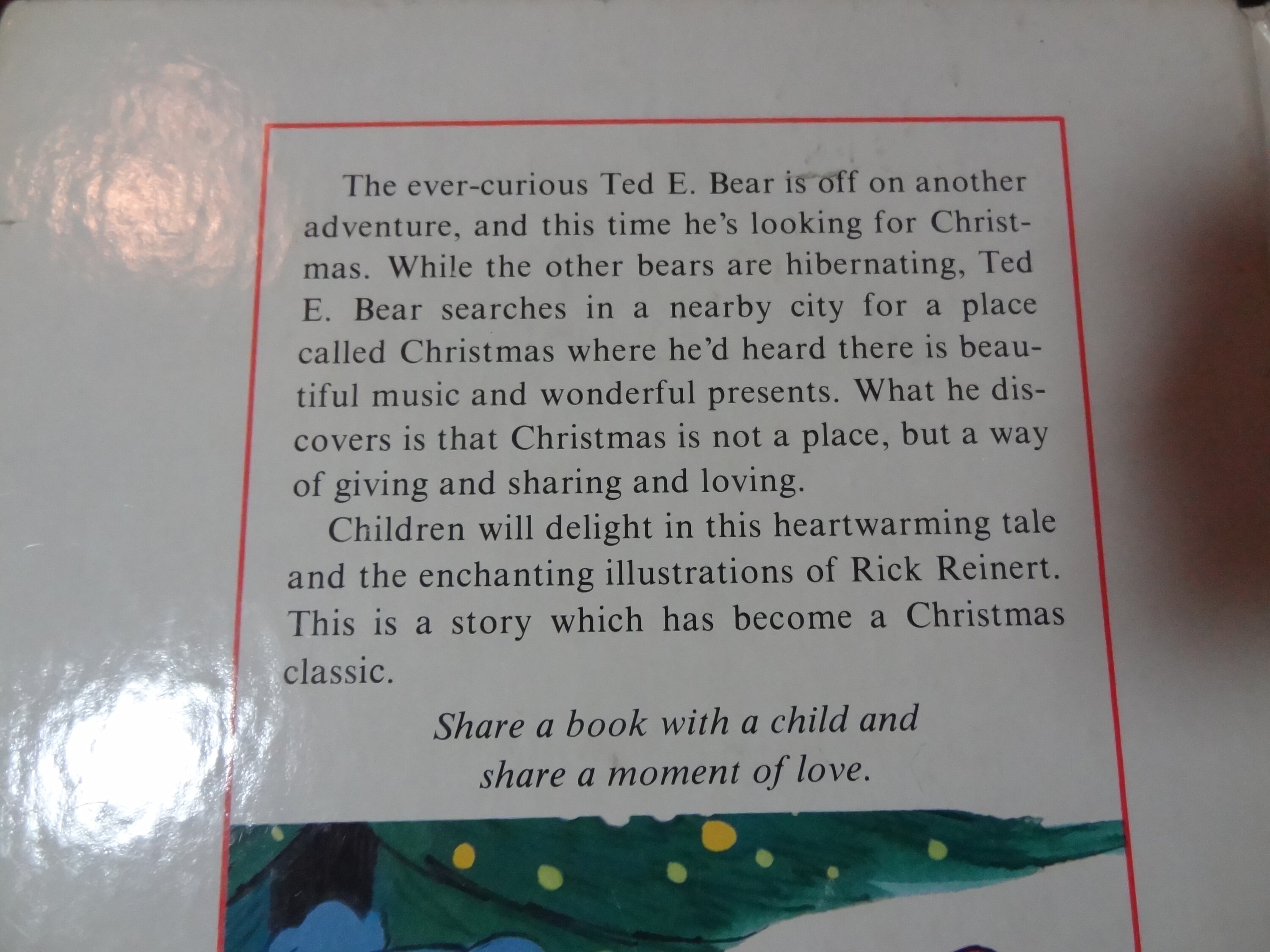 The Bear Who Slept Through Christmas Featuring Ted E. Bear by - Etsy UK