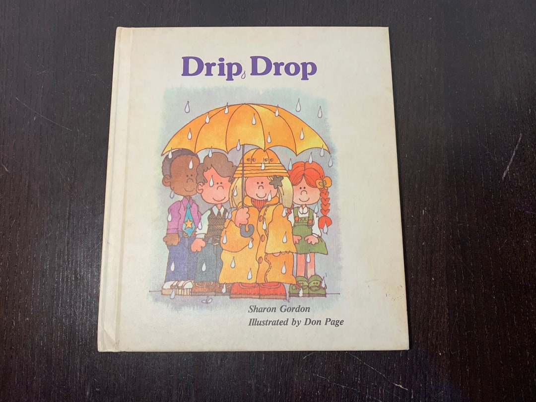 Drip Drop by Sharon Gordon Illustrated by Don Page Troll - Etsy