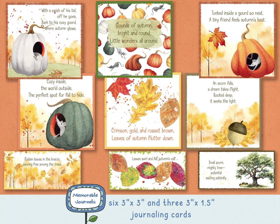 Autumn Journal Prompts Printable. Creative Writing Prompts Inspiration ...