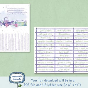 Fitness Journal Prompts Printable: Creative Inspiration to Reflect on ...