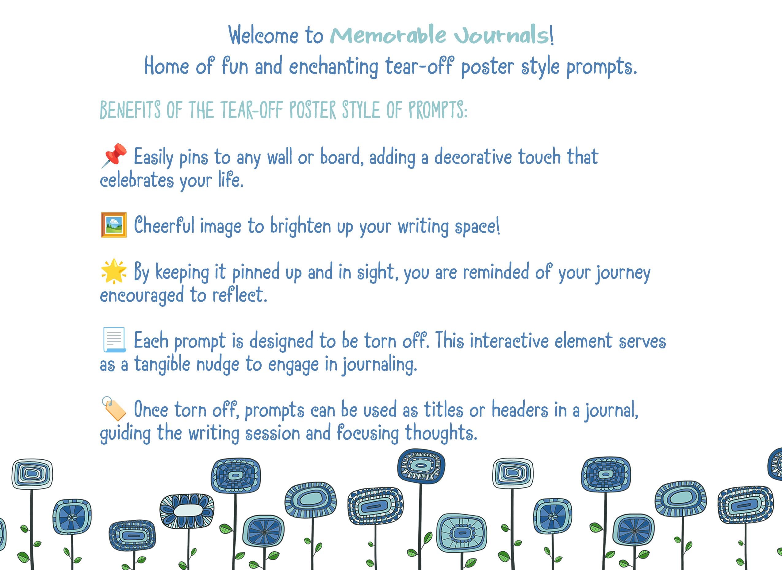 Autumn Journal Prompts Printable. Creative Writing Prompts Inspiration ...