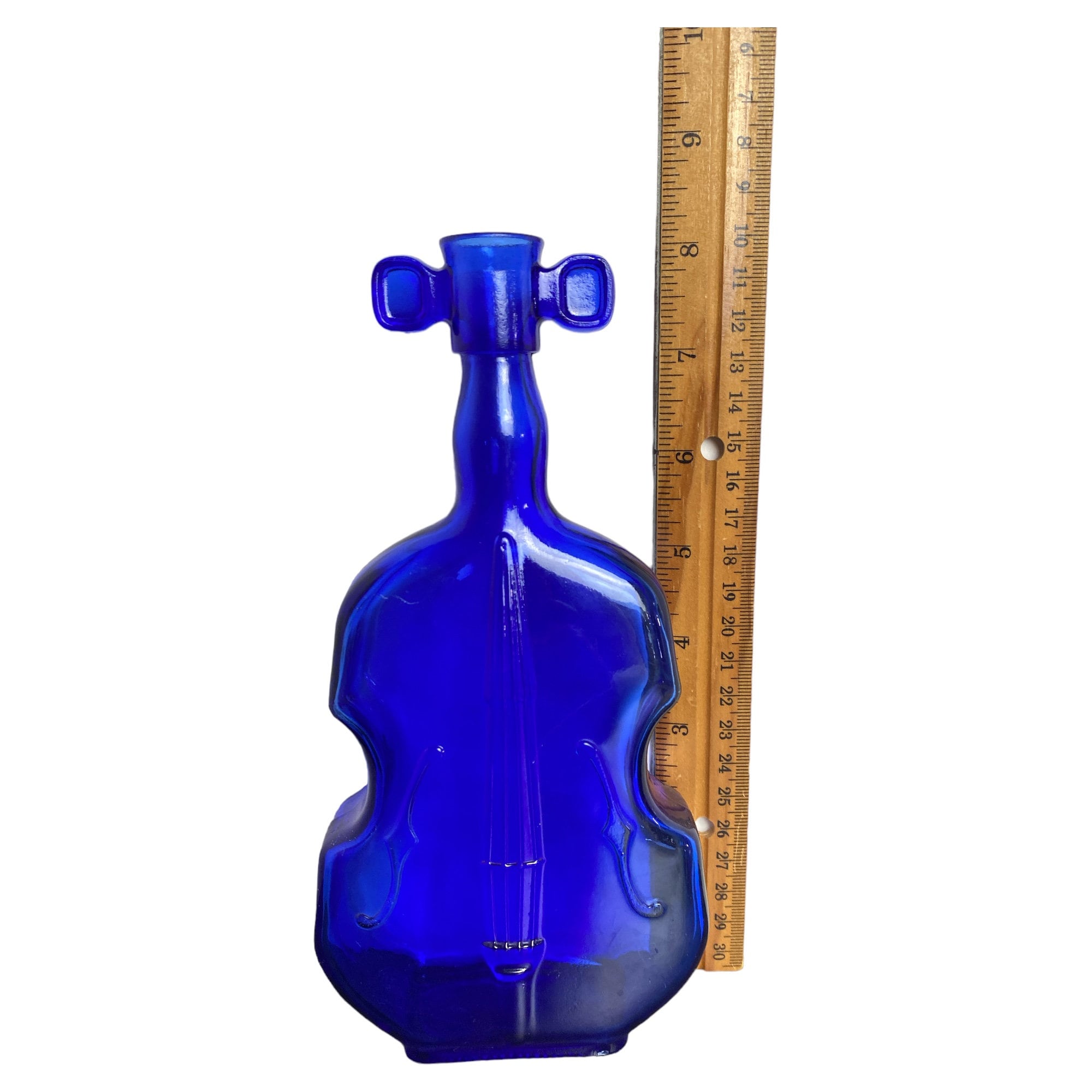 Choice of Wheaton Glass Cobalt Blue Violin Bottles Marked 2, 4 ...
