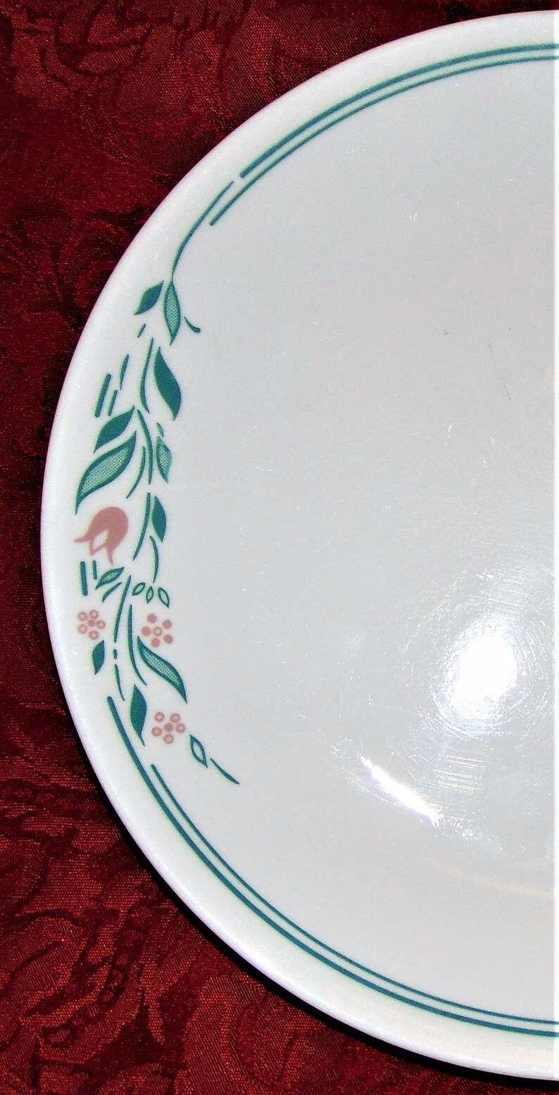 3 Vintage Corelle Rosemarie Pattern Retro Dinner Plates 10 1/4 - Etsy