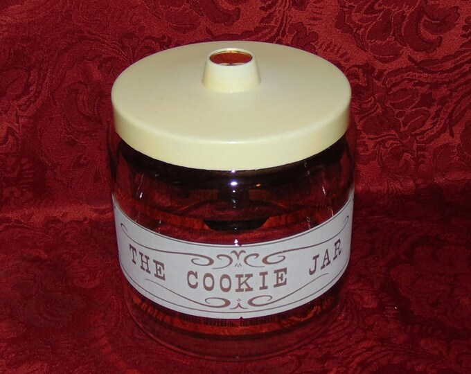 1960's Pyrex Cookie Jar Canister Vintage Glass in Excellent Condition ...