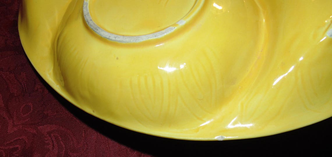 1960 Large 13 Inch Divided Serving Dish California Pottery in ...