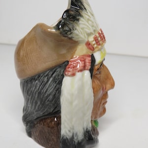 1966 Royal Doulton Native American Indian Toby Mugs Made in England - Etsy