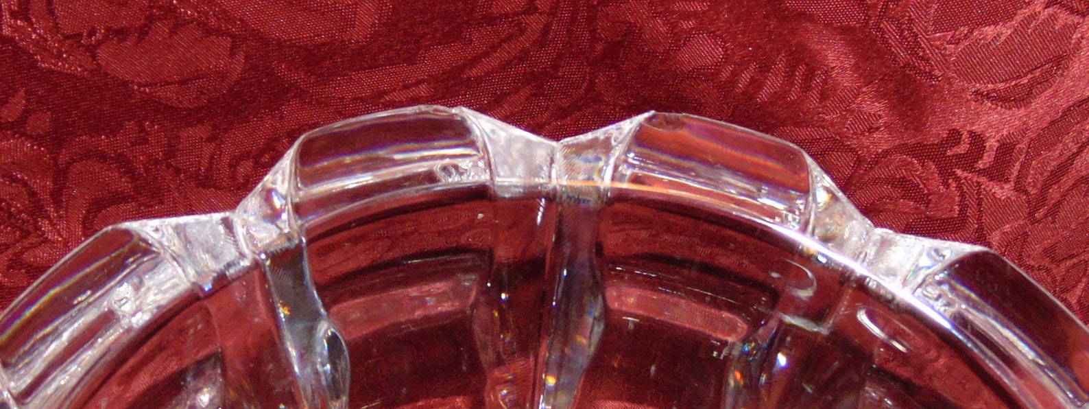 Orrefors Crystal Vase 4701-12 Wave Pattern Heavy Solid - Etsy