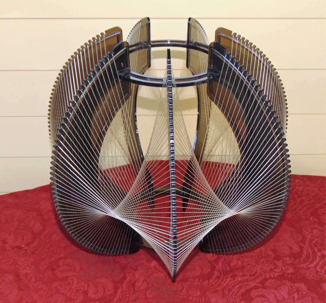 Mid Century Modern Filament String Swag Pendant Light in the - Etsy