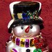 14 Inch Thomas Pacconi Snowman Hand Blown and Hand Painted - Etsy