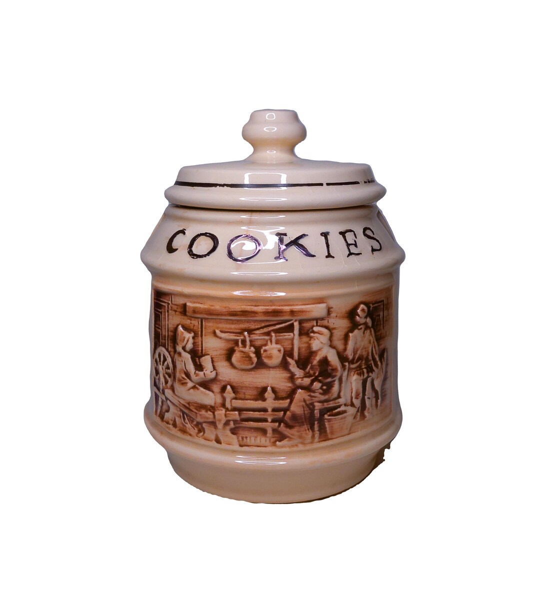 1960s Mccoy Frontier Family Cookie Jar - Etsy