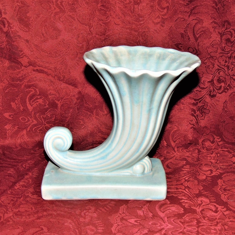 Cornucopia Vase - Etsy