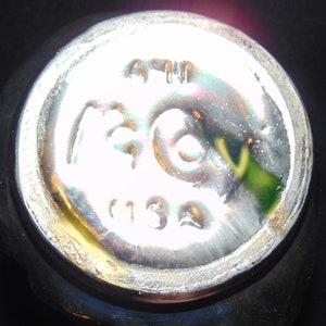 1940's Mccoy Pottery Shiny Silver Grapes & Leaves Ewer Vase 641 USA ...