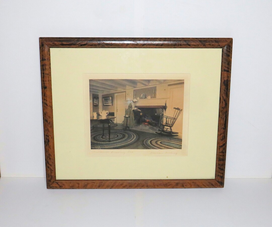 Wallace Nutting Circa 1915-25 prudence Drawing Tea Rare - Etsy