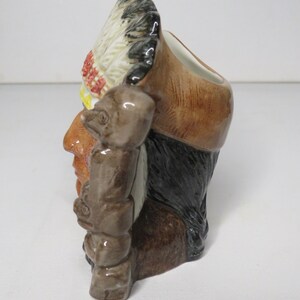 1966 Royal Doulton Native American Indian Toby Mugs Made in England - Etsy