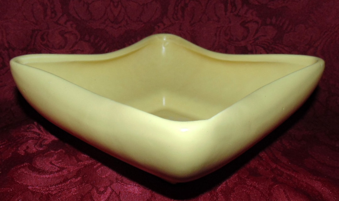 Bright & Cheery Yellow Mccoy Planting Dish Never Used - Etsy