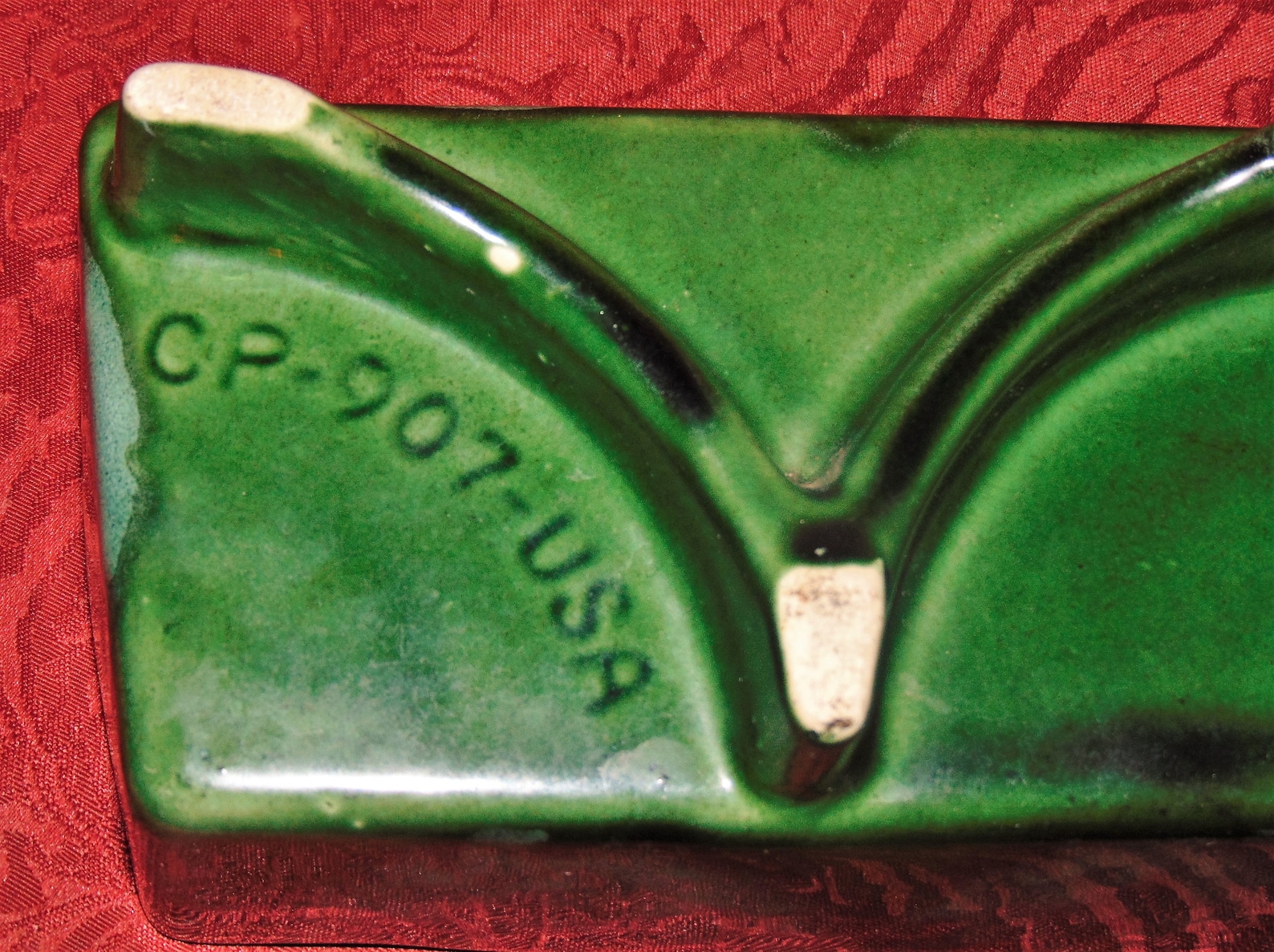 Vintage California Pottery Green / Blue Rectangular Planter CP - Etsy