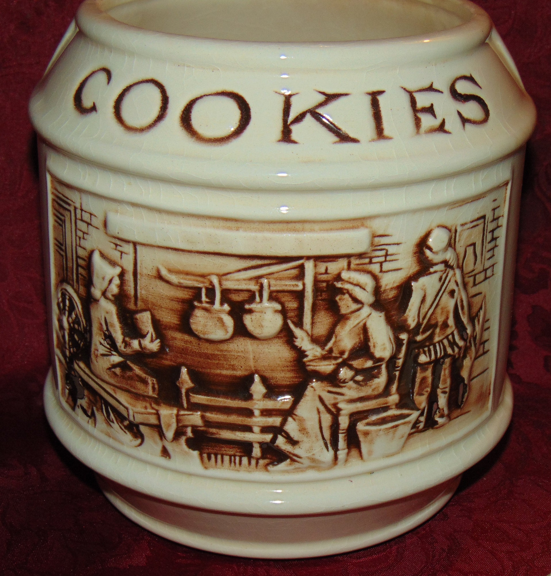 1960s Mccoy Frontier Family Cookie Jar - Etsy