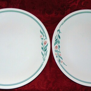 3 Vintage Corelle Rosemarie Pattern Retro Dinner Plates 10 1/4 Inch - Etsy
