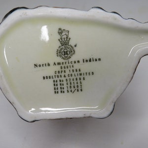 1966 Royal Doulton Native American Indian Toby Mugs Made in England - Etsy