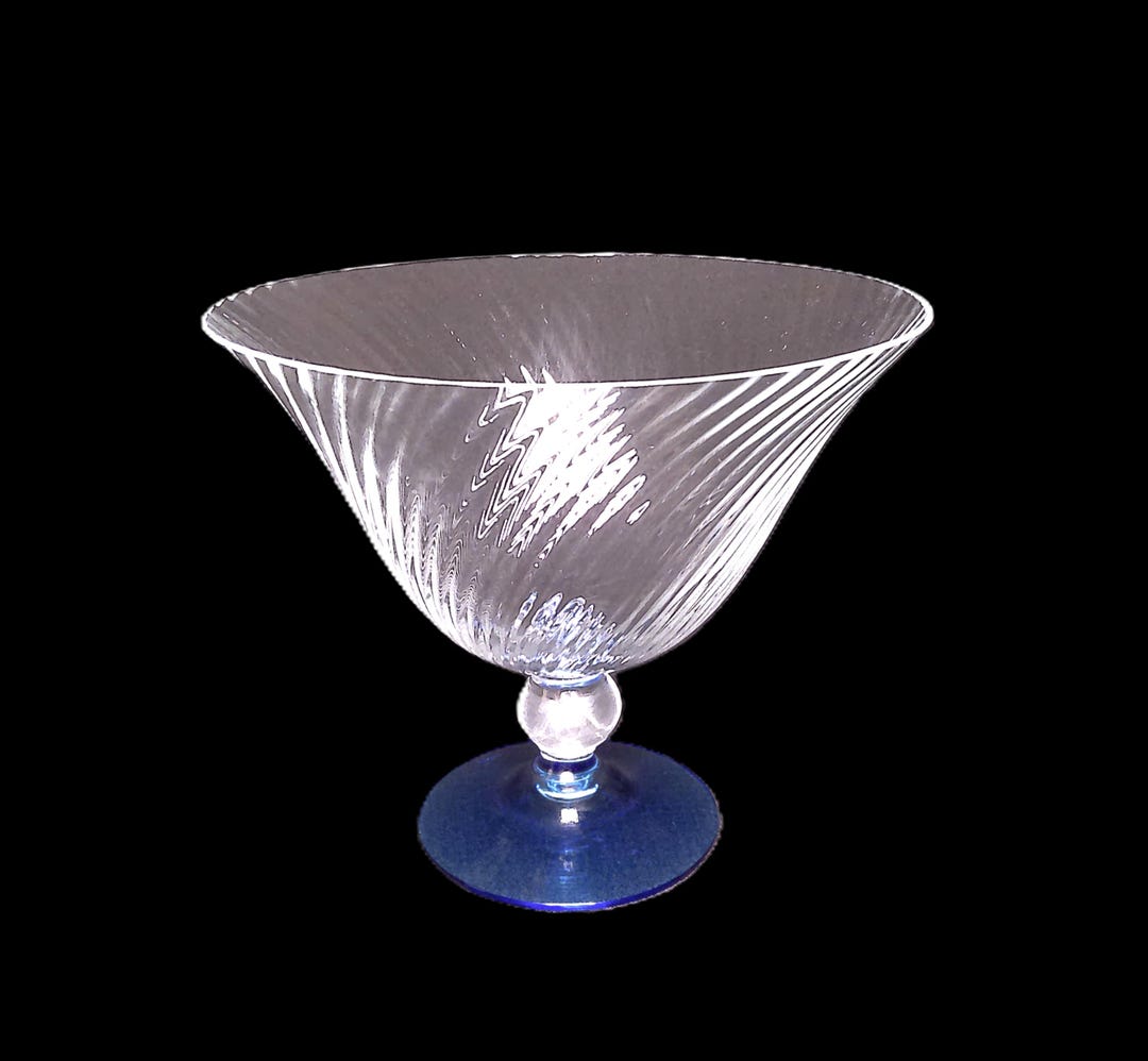 Orrefors "april" Compote / Bowl Swiss Art Glass Designed by Erika ...