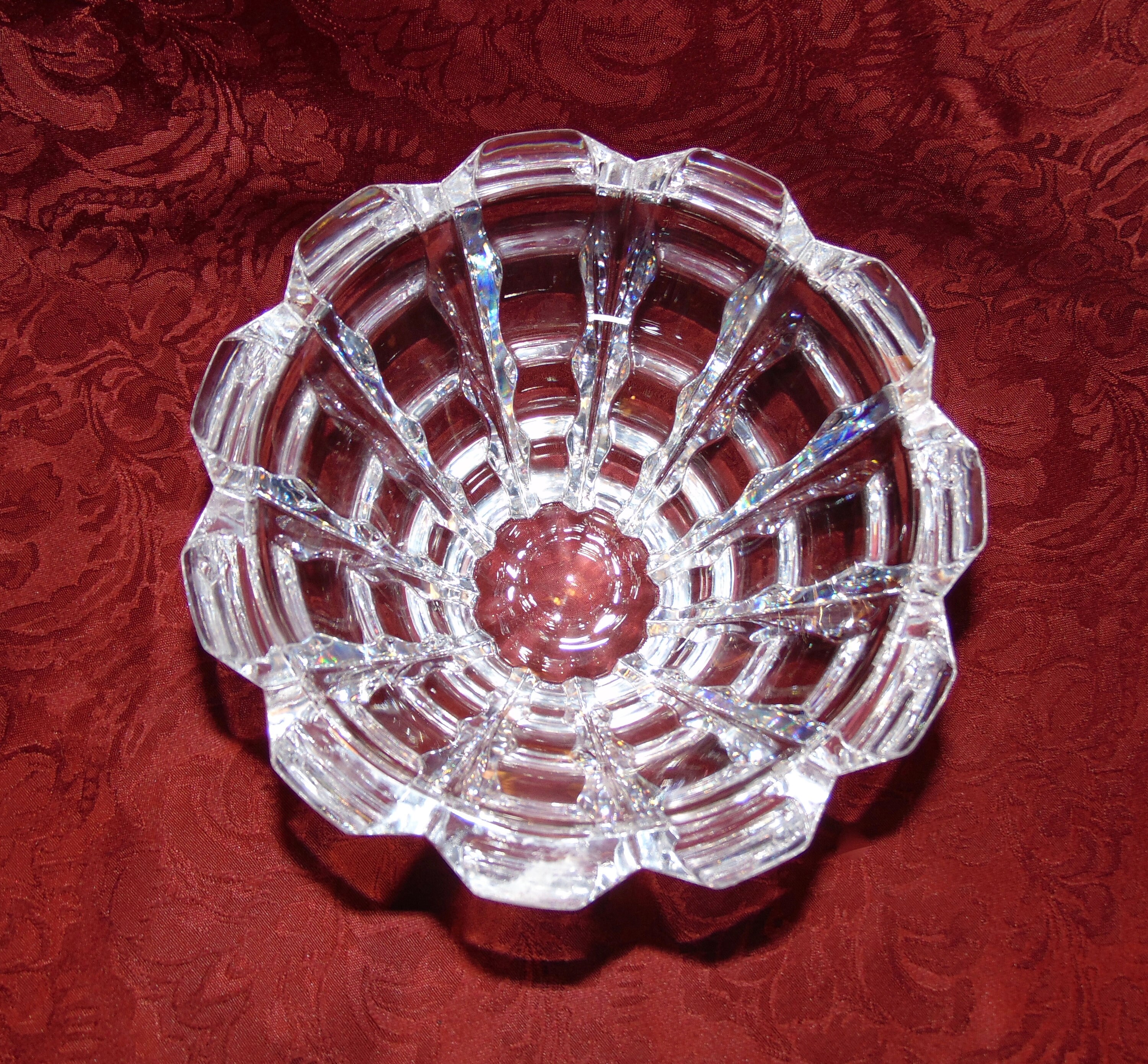 Orrefors Crystal Vase 4701-12 Wave Pattern Heavy Solid - Etsy