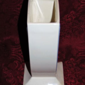 1930's Art Deco Kent Art Ware Large Vase With Mauve and Blue Accents - Etsy