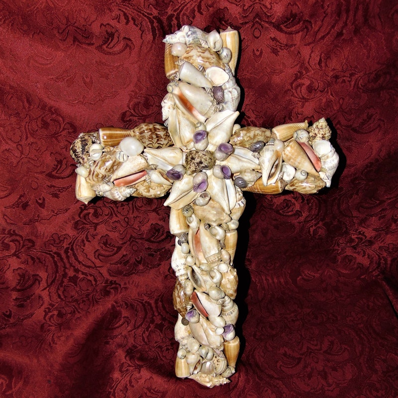 Shell Cross - Etsy