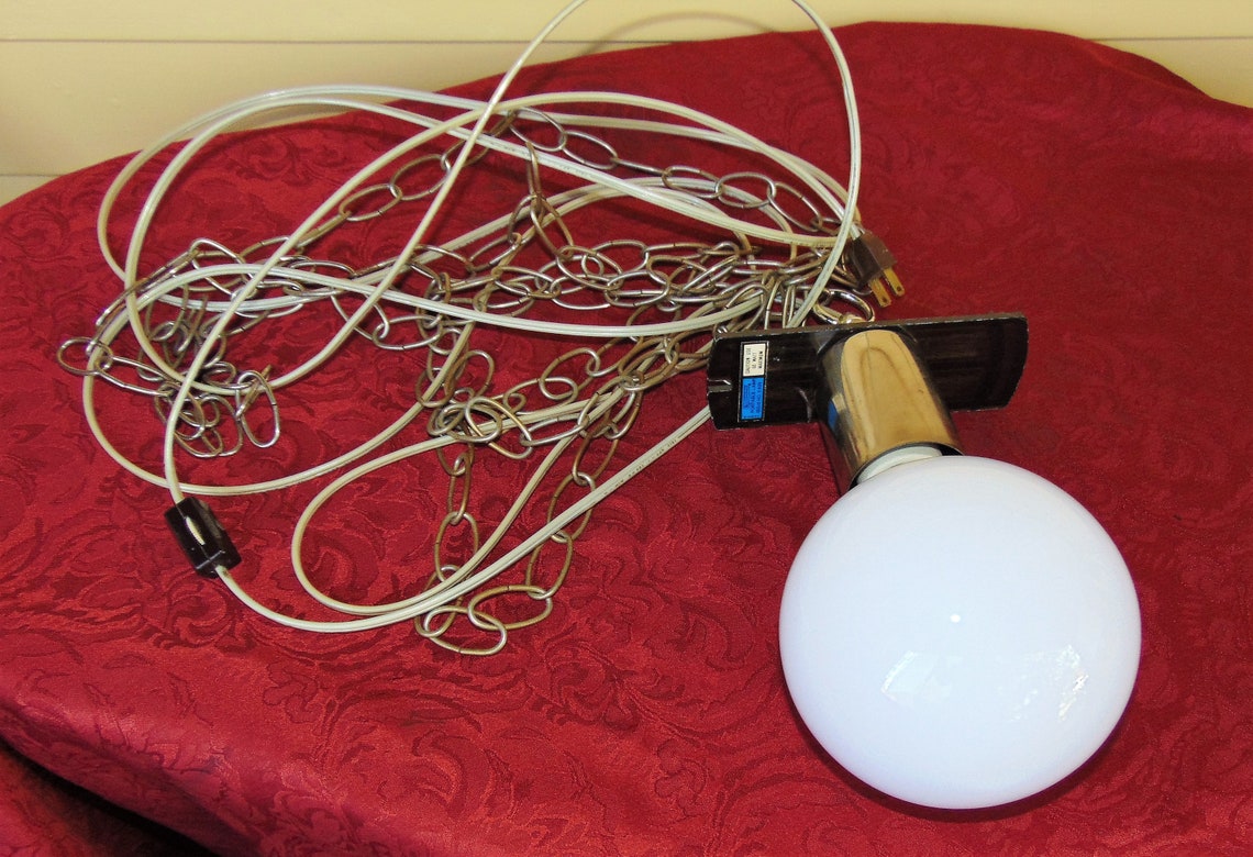 Mid Century Modern Filament String Swag Pendant Light in the - Etsy