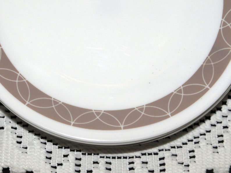 8 Vintage Corelle Sand Sketch Pattern 6 3/4 Inch Bread & - Etsy
