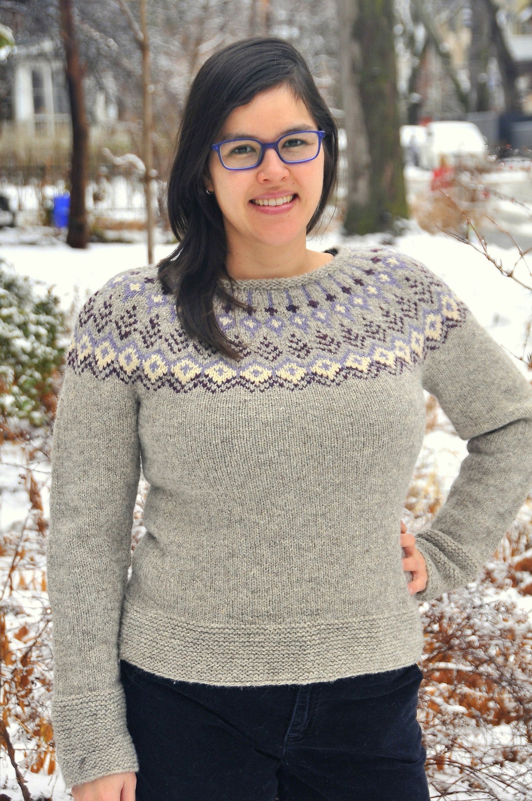 Ready to Ship, Treelight Sweater (canadian Wool), Small, Pullover ...