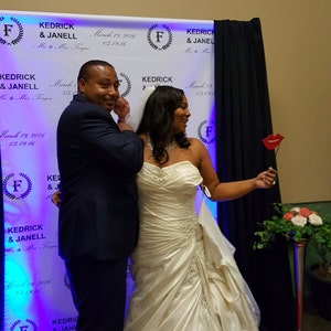 Sweet 16 Backdrop, Event Step and Repeat Backdrop, Birthday Photo ...