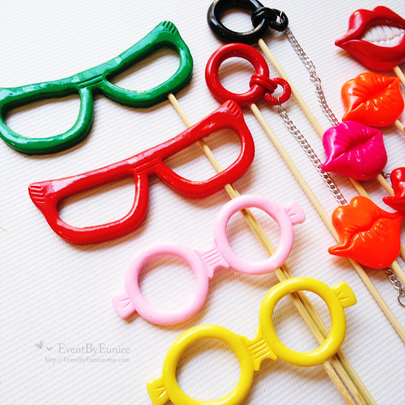 Best Seller 26 Pcs Polymer Clay Photobooth Props Photo - Etsy