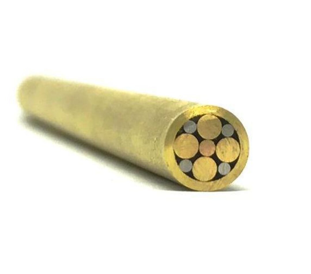 Mosaic Pin for Knife Handle- 1/4" X 6" Brass Stainless Copper- 1 Pin ...