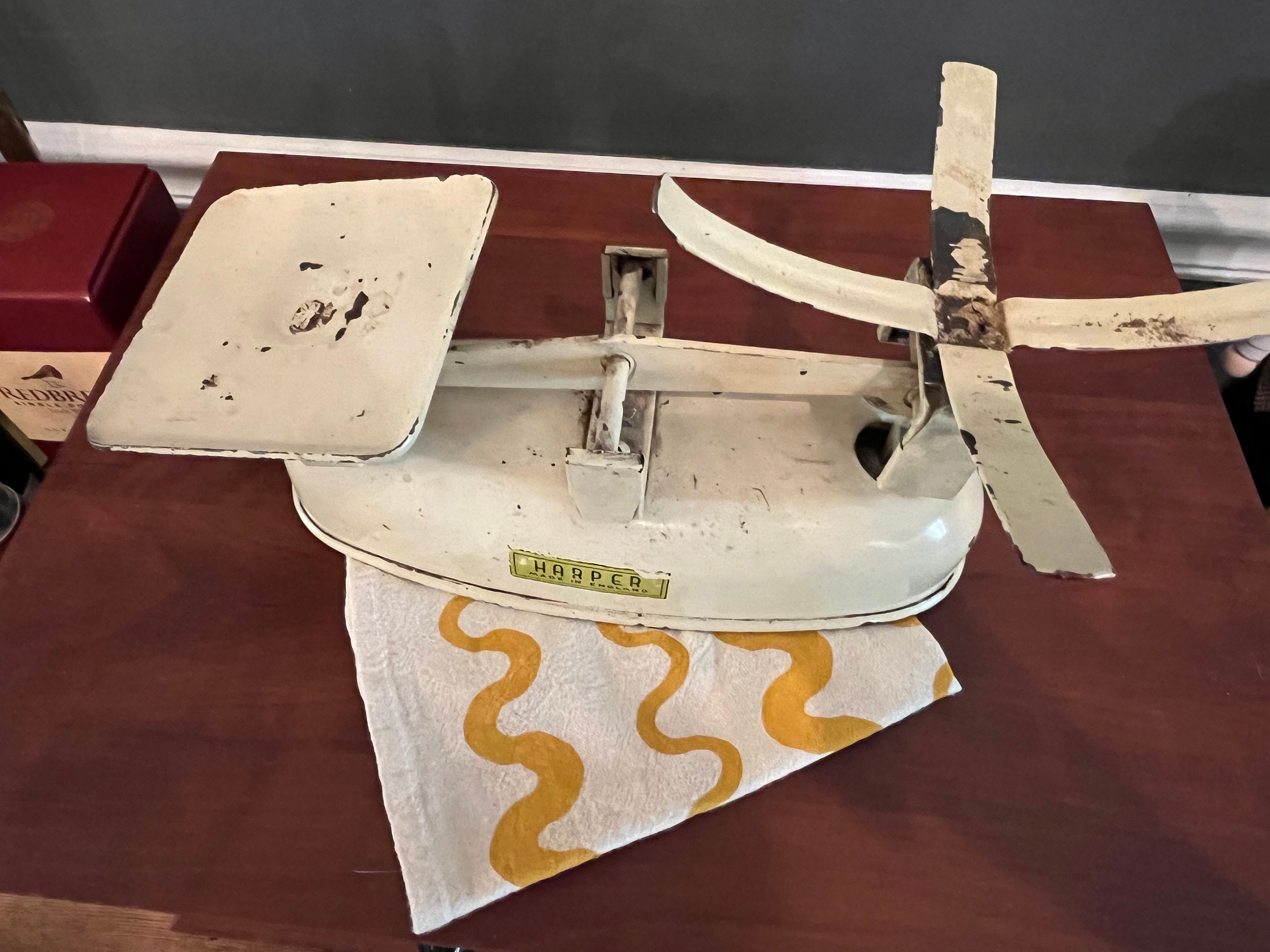 Vintage Harper Scale, Cast Iron Scale, Antique Metal Scale, Rustic Home ...