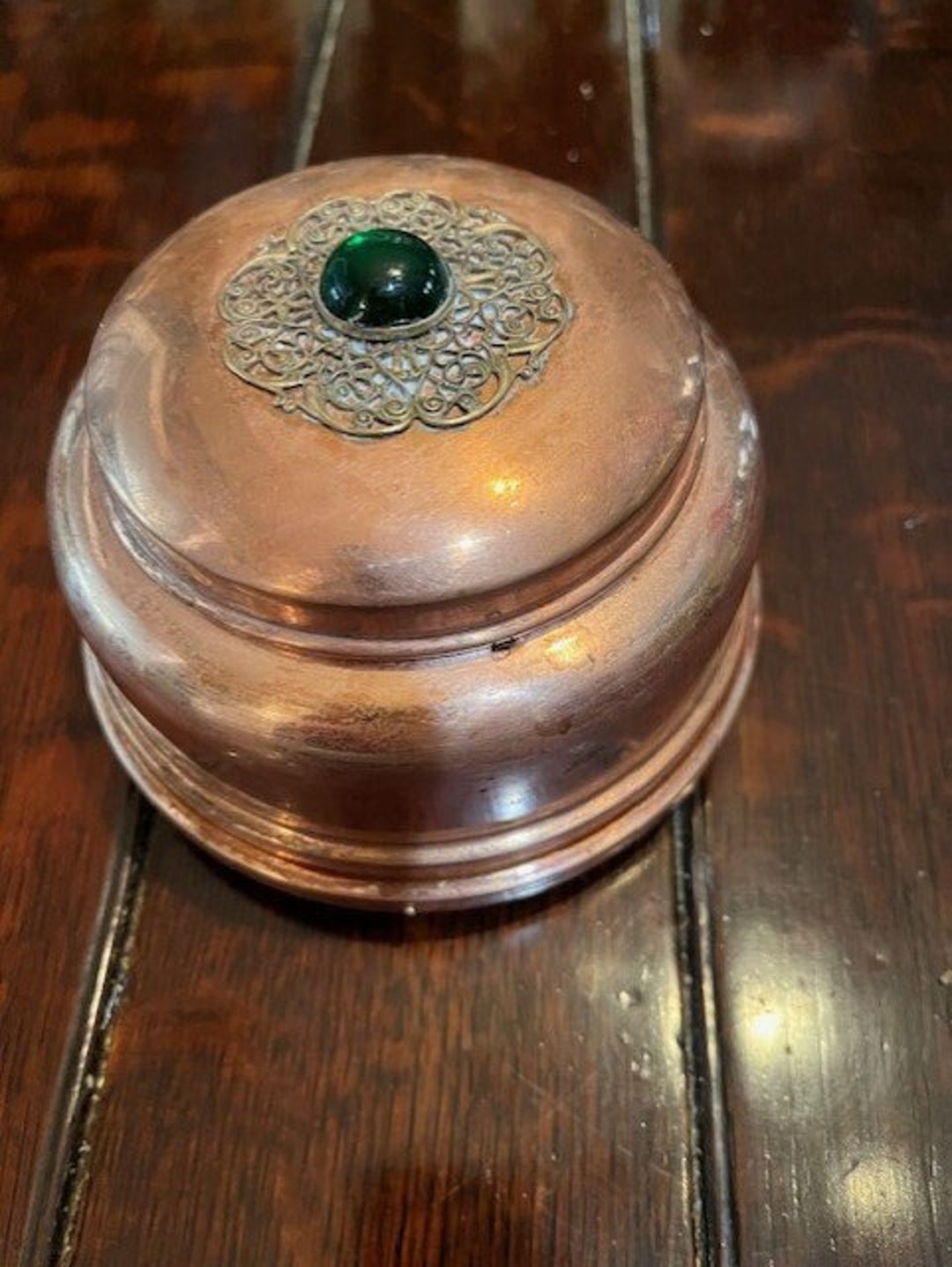 Antique Wind-up Music Box, Musical Powder Boxes, Powder Boxes, Vintage ...