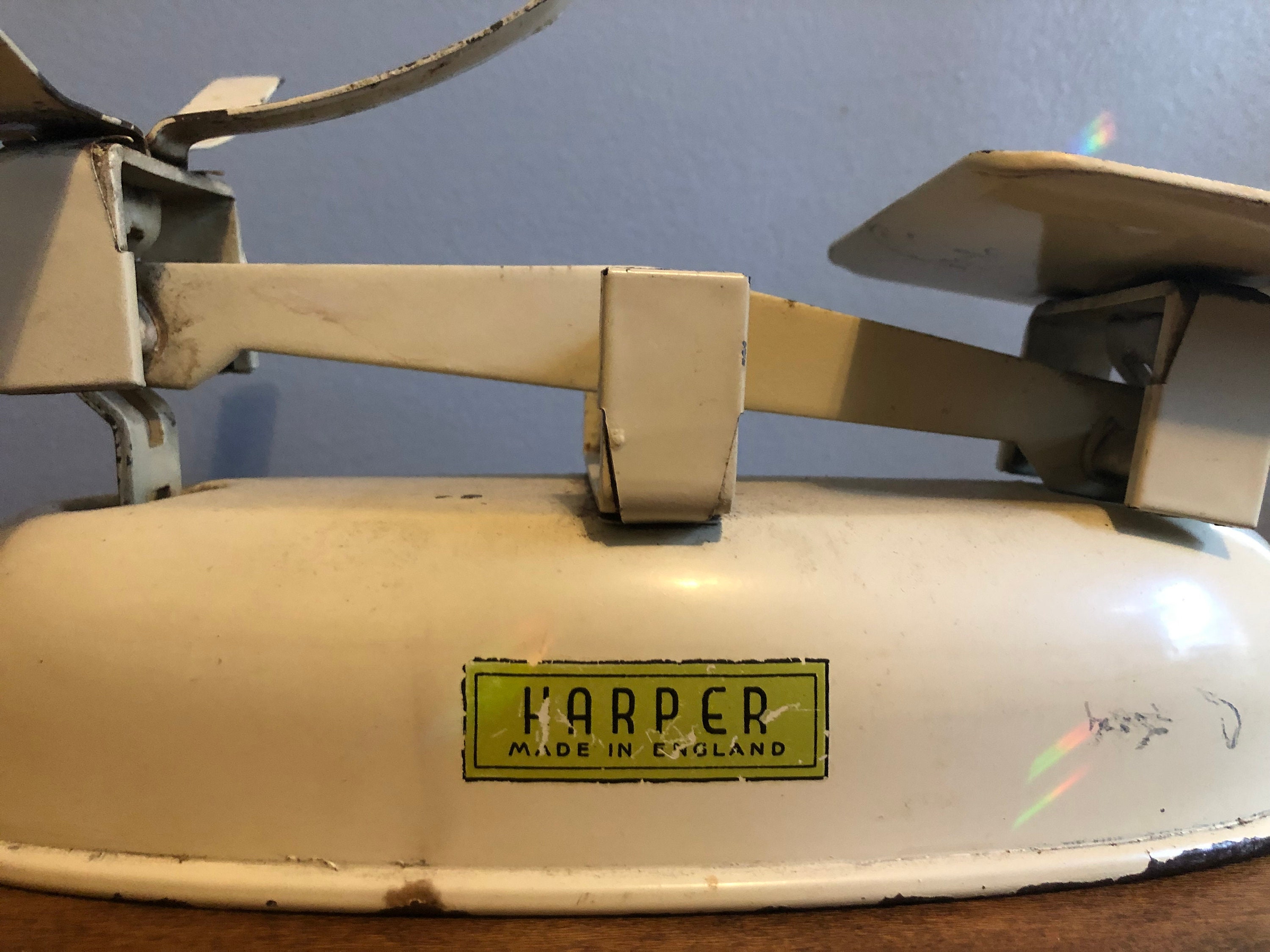 Vintage Harper Scale, Cast Iron Scale, Antique Metal Scale, Rustic Home ...