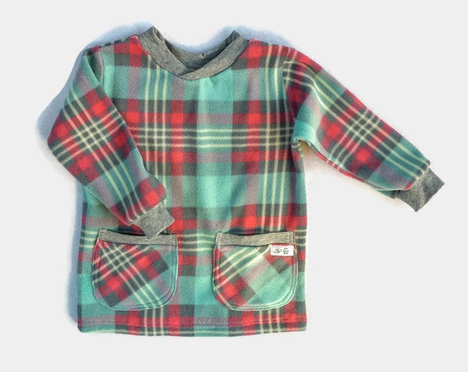 Baby Girl Dress, Little Girl Fleece Tunic, Baby Girl Winter Clothes ...