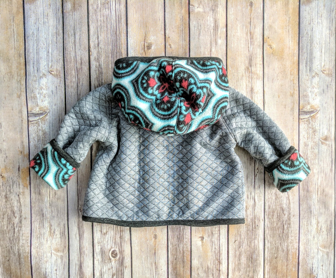 Baby Girl Spring/fall Jacketinfant Girl Quilted Coat Baby | Etsy