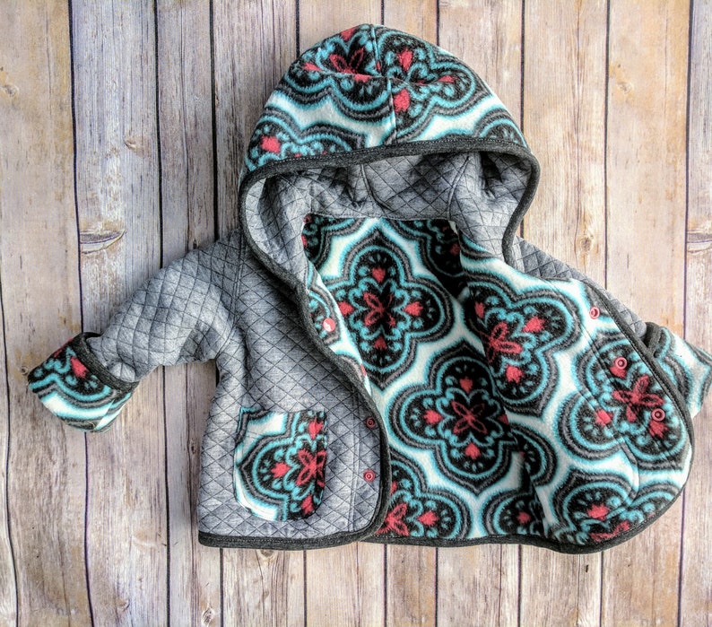 Baby Girl Spring/fall Jacketinfant Girl Quilted Coat Baby | Etsy